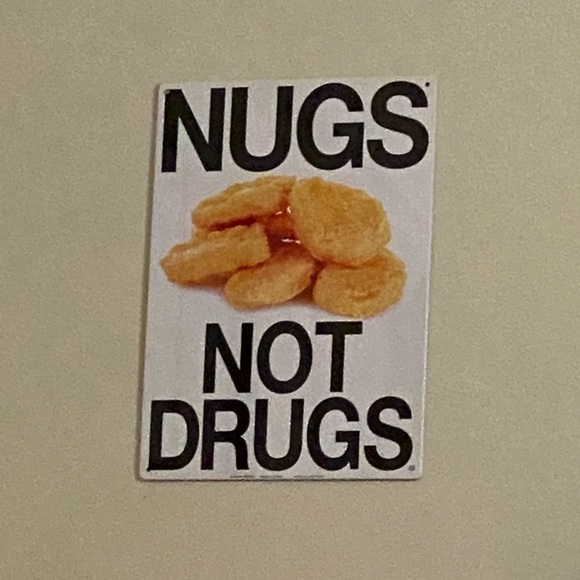 Design | Nugs Not Drugs Sign | Poshmark